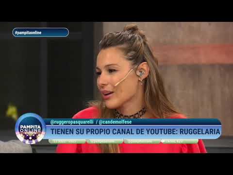 Cande Molfese & Ruggero en Pampita Online