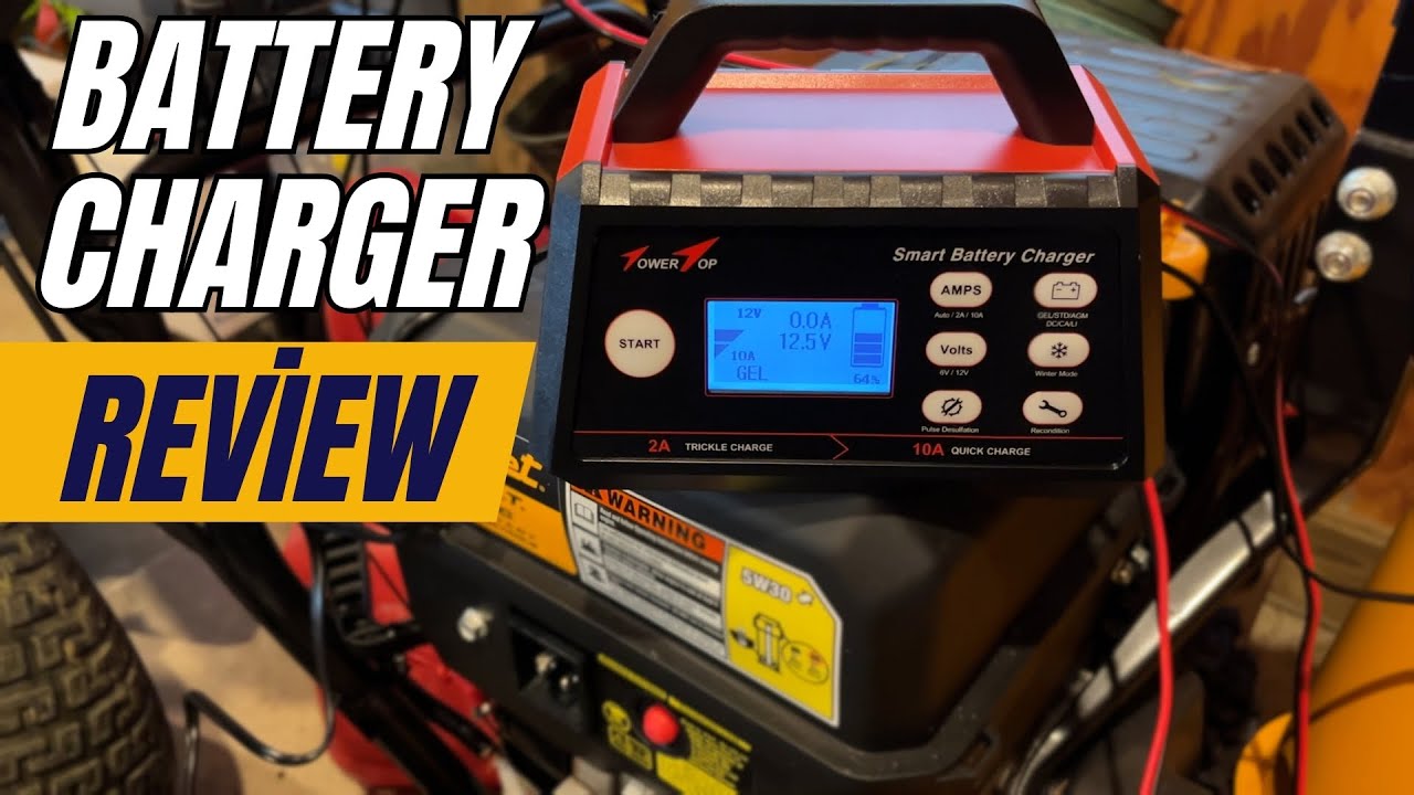 TowerTop 12V Smart Car Battery Charger Review 🔋 - Fully Automatic with ...