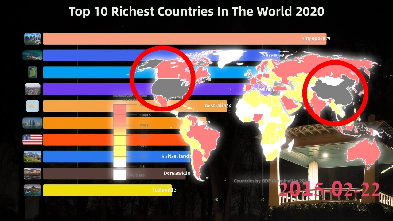 Top 10 Richest Countries In The World 2020 - YouTube