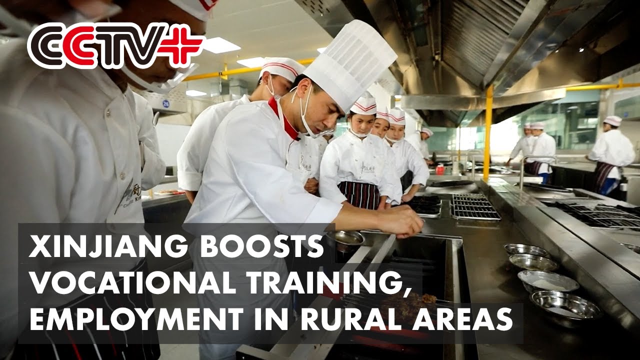 Xinjiang Boosts Vocational Training, Employment in Rural Areas - YouTube
