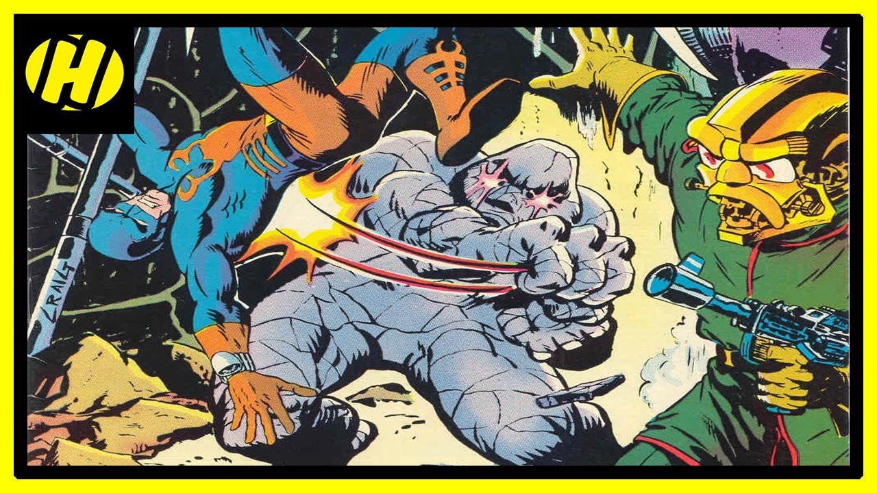 Scorpion Vs The Golem - Atlas Comics - YouTube
