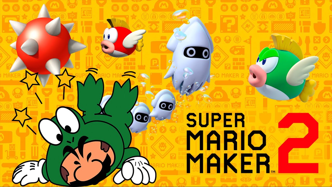 Frogger - Super Mario Maker 2 - YouTube