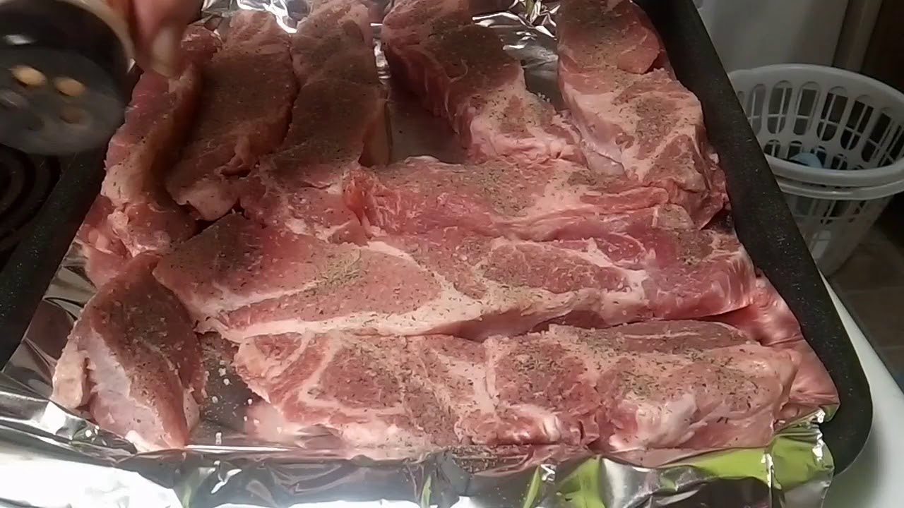 Boston butt country style ribs - YouTube