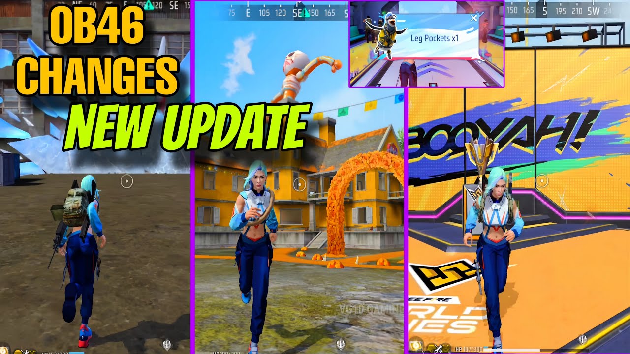 OB46 UPDATE CHANGES || OB46 UPDATE FREE FIRE || OB 46 ADVANCE SERVER ...