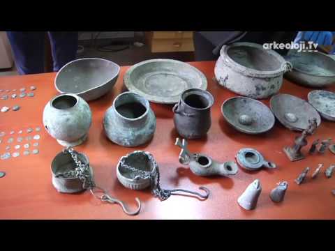 Büyükçekmece'de 386 tarihi eser yakalandı