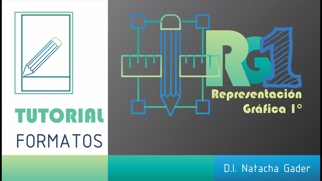 RG1 Tutorial Formatos y rótulo - YouTube