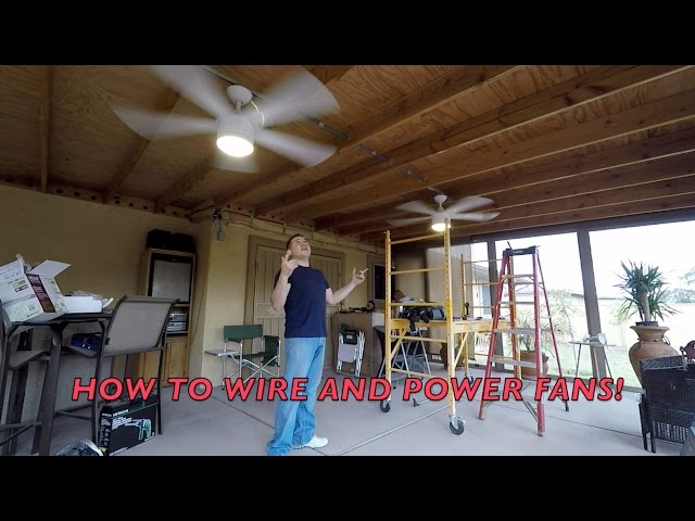 How To Hang A Ceiling Fan Box In Gazebo With No Parallel Joists Home