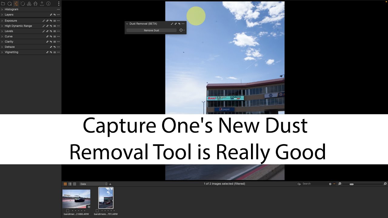 Capture One's New Dust Removal Tool is Really Good - YouTube