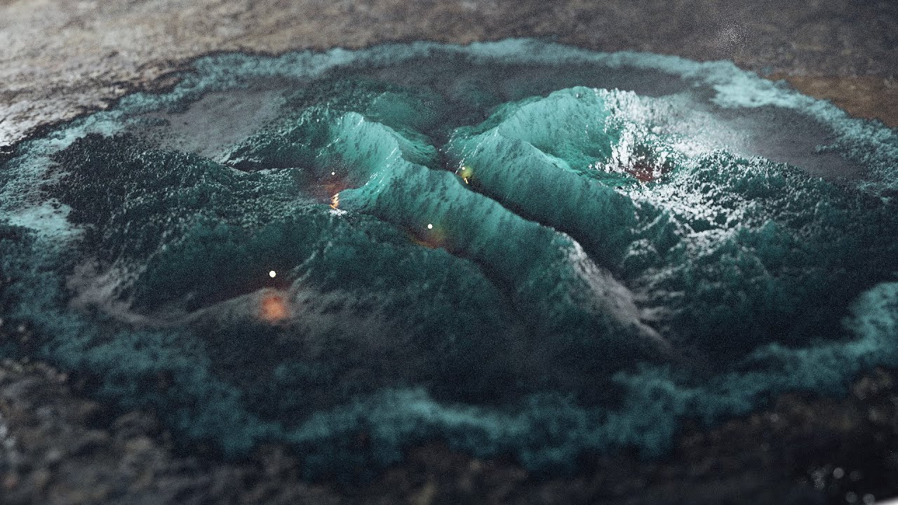 Procedural freezing (Blender shader) - YouTube