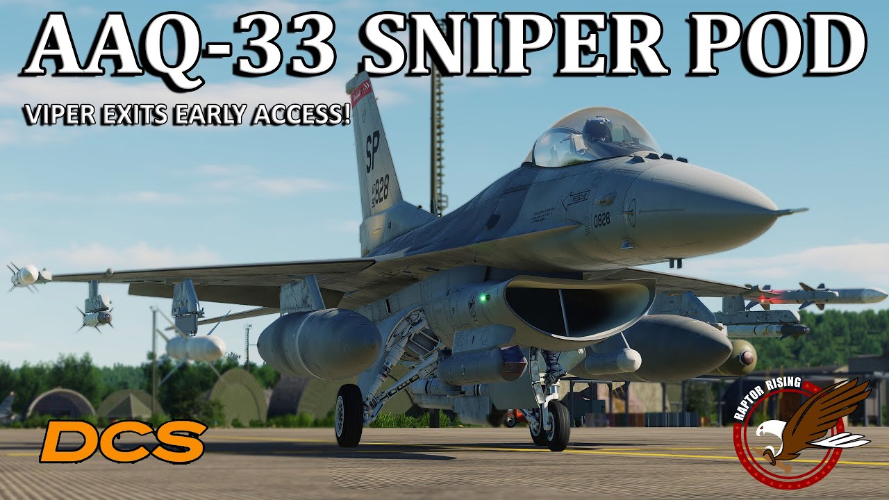 The Sniper Targeting Pod gives the Viper a DEADLY edge in combat || DCS ...