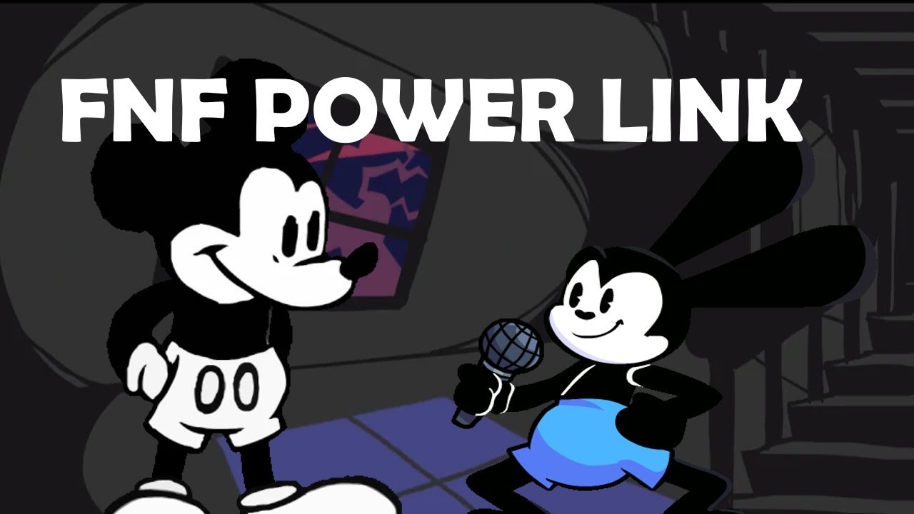 FNF POWER LINK BUT MICKEY AND OSWALD SING IT ( MY VERSION ) - YouTube