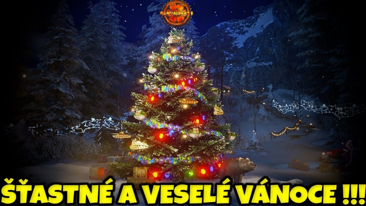 🎄 ŠŤASTNÉ A VESELÉ VÁNOCE VÁM VŠEM !!! / Vánoční přání pro vás ...