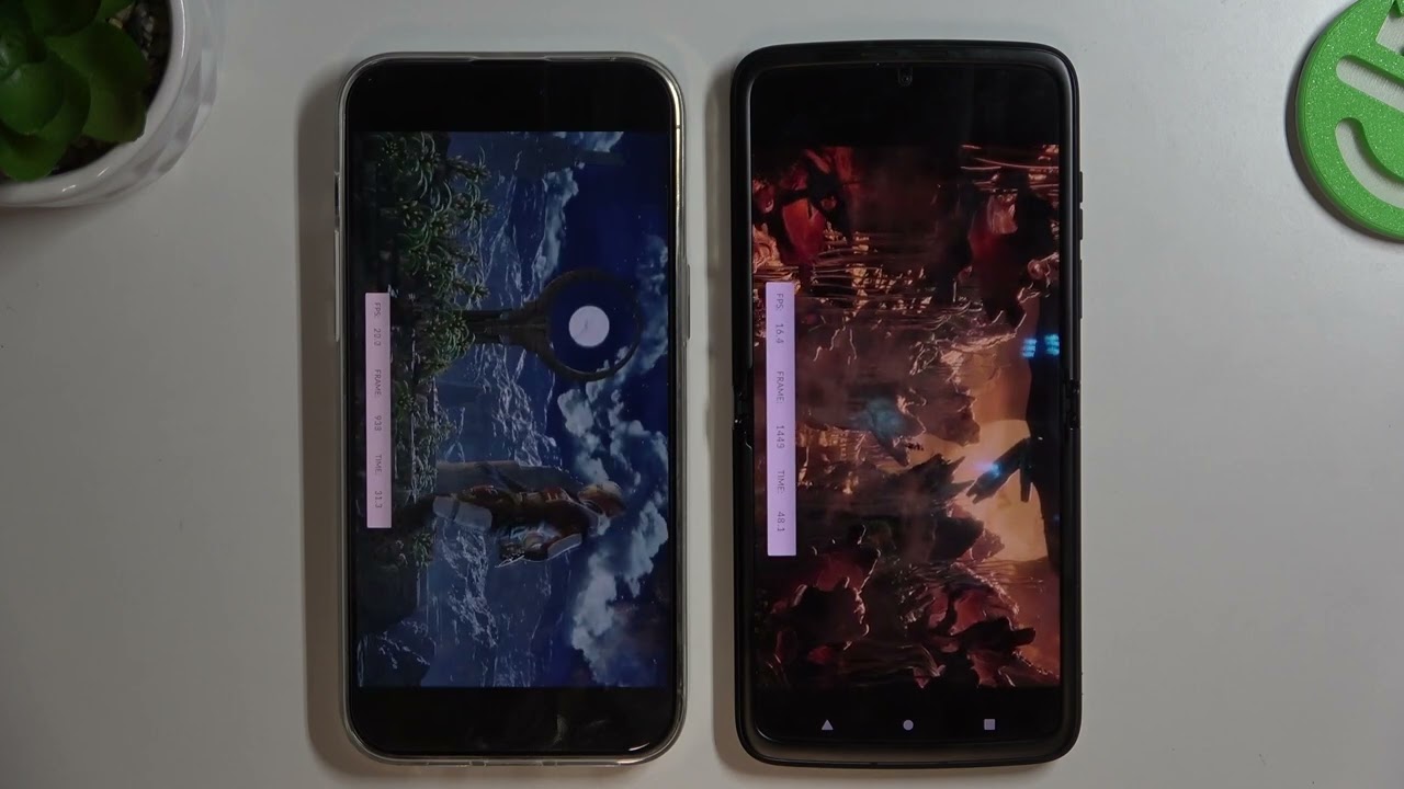 iPhone 14 PRO MAX vs Motorola RAZR 2022 - 3DMark Wild Life Ex ...