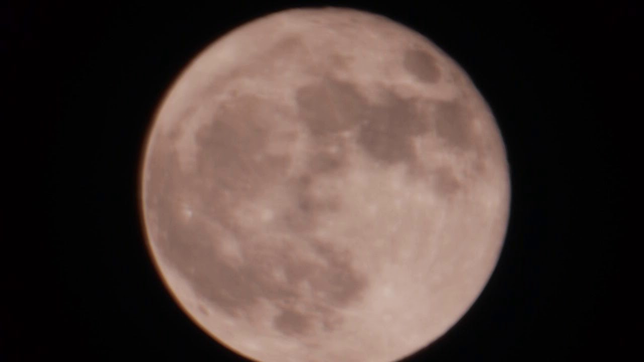 Moon Moving Across the Sky in Real Time - YouTube