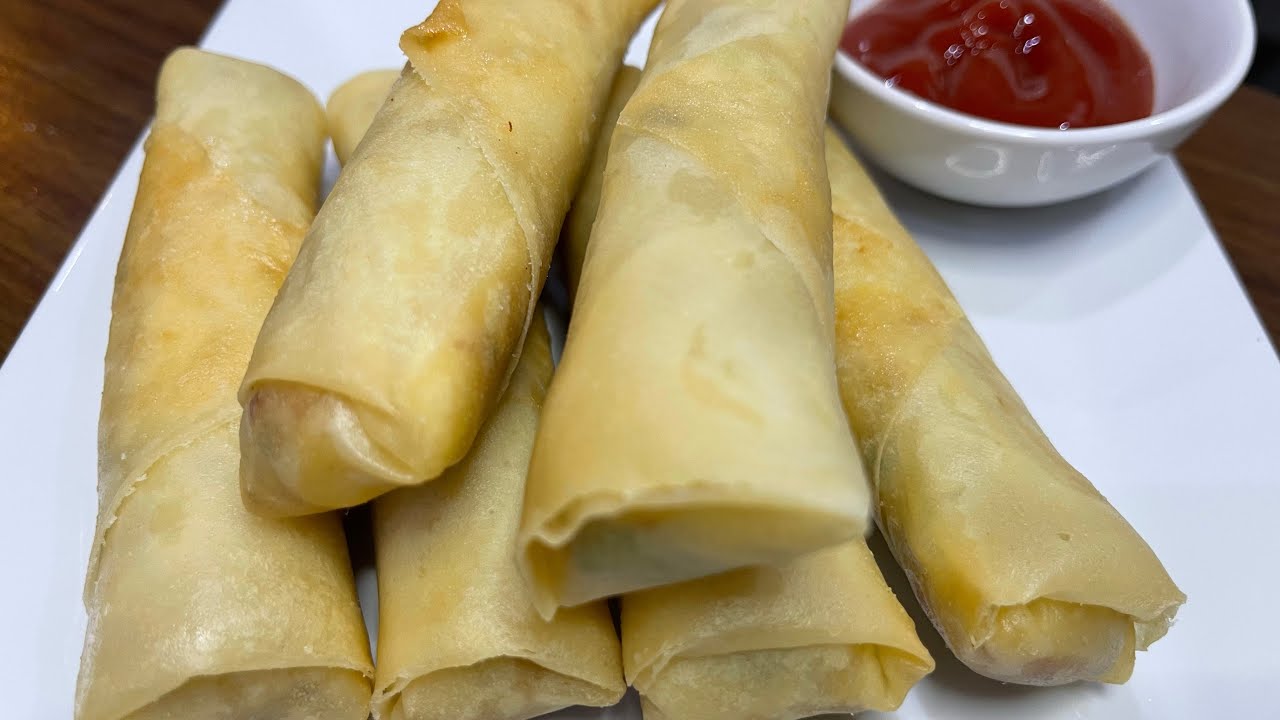 Chicken Spring Rolls | Make and Freeze Recipe by World Cuisine - YouTube