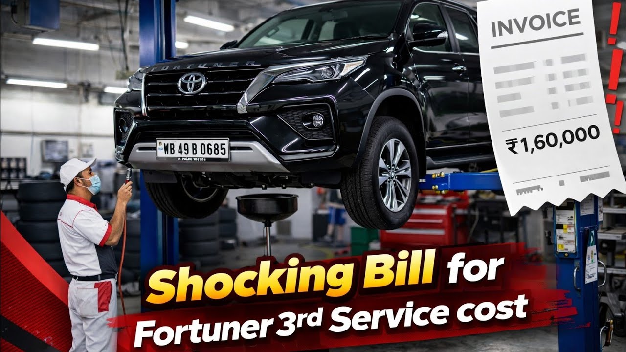 Reality of owning FORTUNER/Fortuner 3rd Service Cost & Experience: Is ...