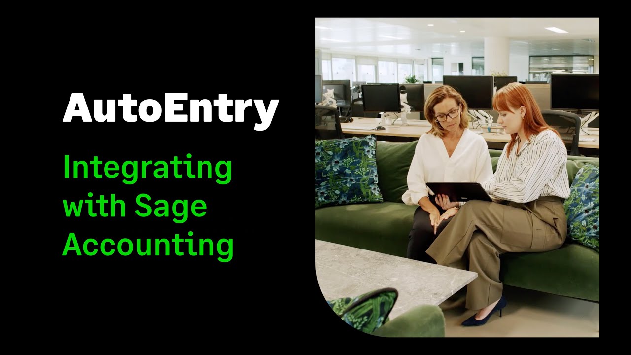 How to connect Sage Accounting to AutoEntry - YouTube