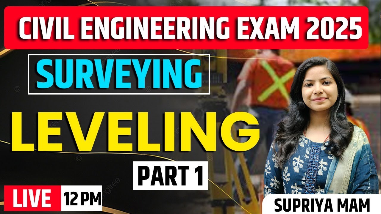 12PM CIVIL ENGINEERING EXAM 2025 | LEVELING -1 - YouTube