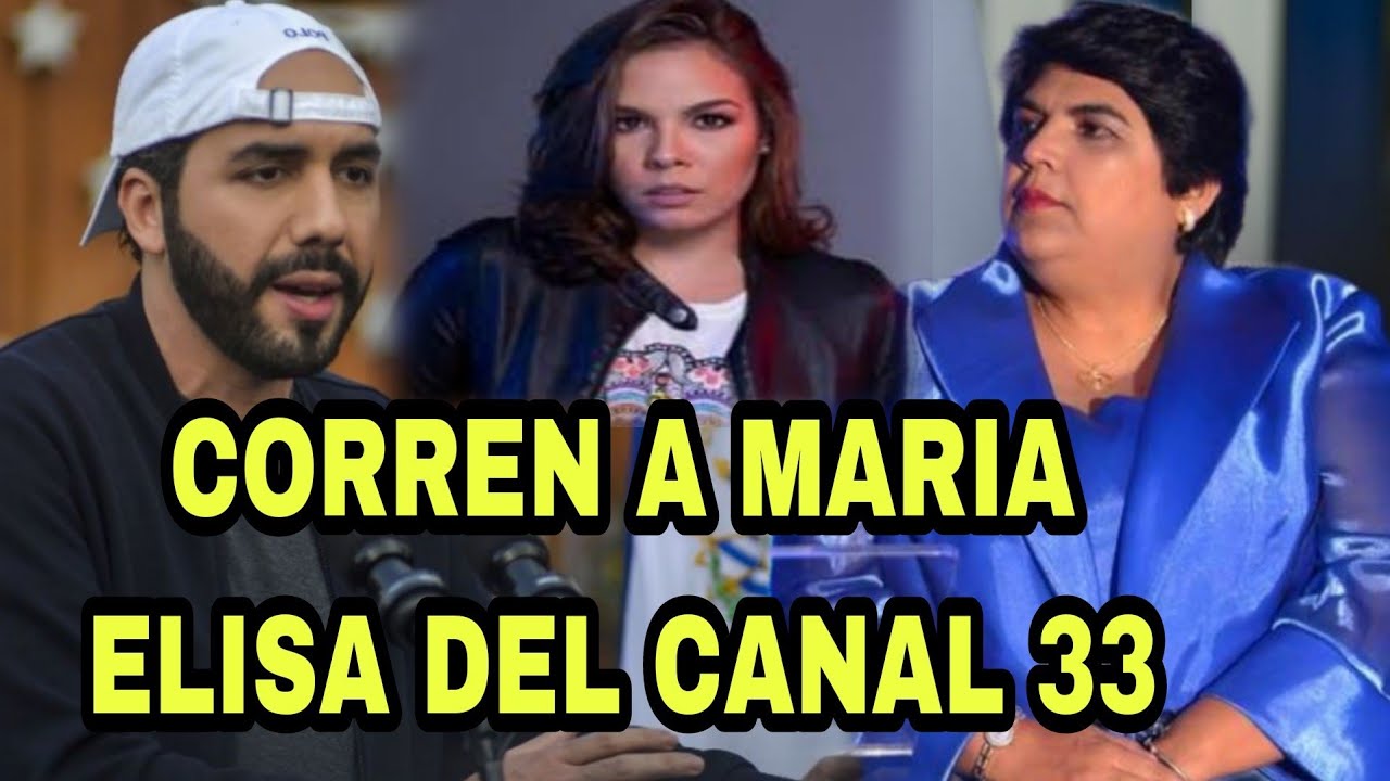 CORREN A PRESENTADORA DEL CANAL 33 Y ROMPE EL SILENCIO PORQUE LA ...