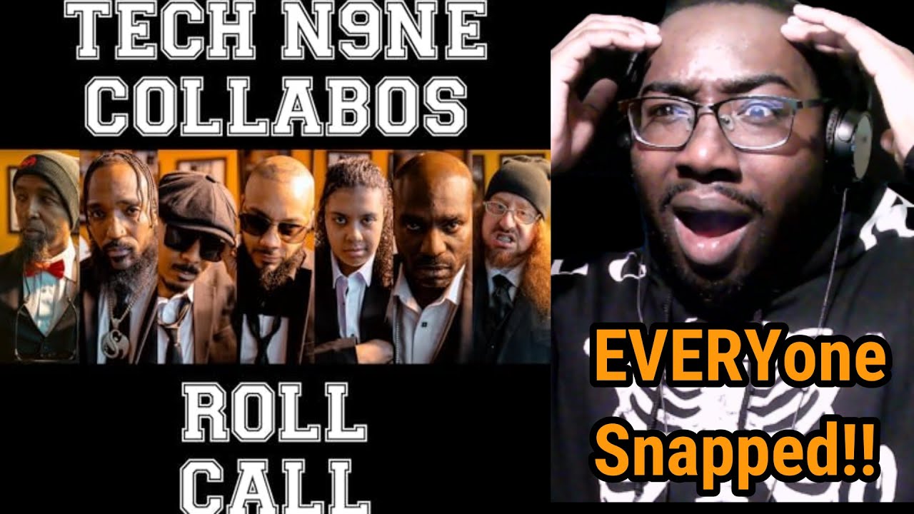 *RAP GIANTS!!* TECH N9NE COLLABOS “ROLL CALL” - Live w Tech N9ne ...