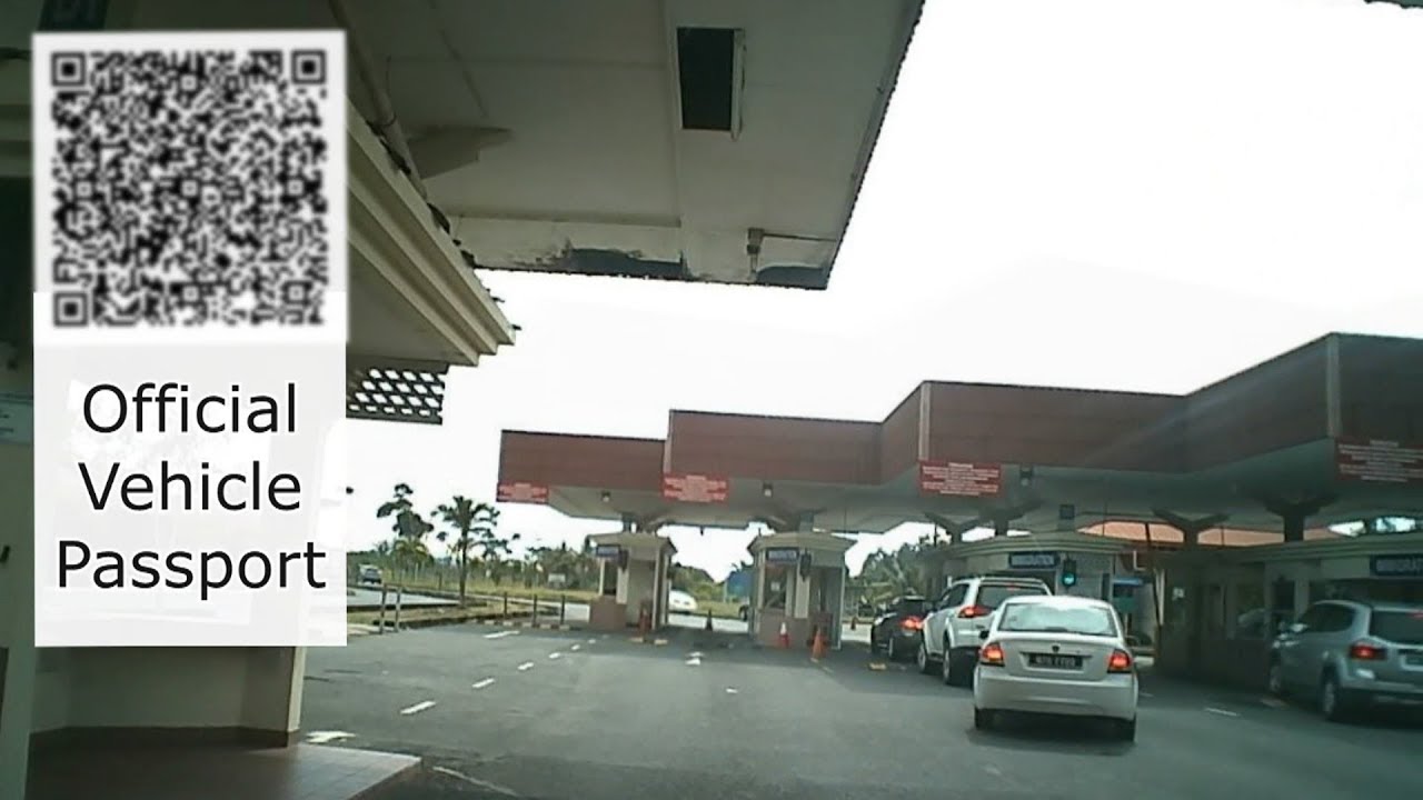 Western Border Crossing from Brunei to Sarawak, Malaysia by road - YouTube