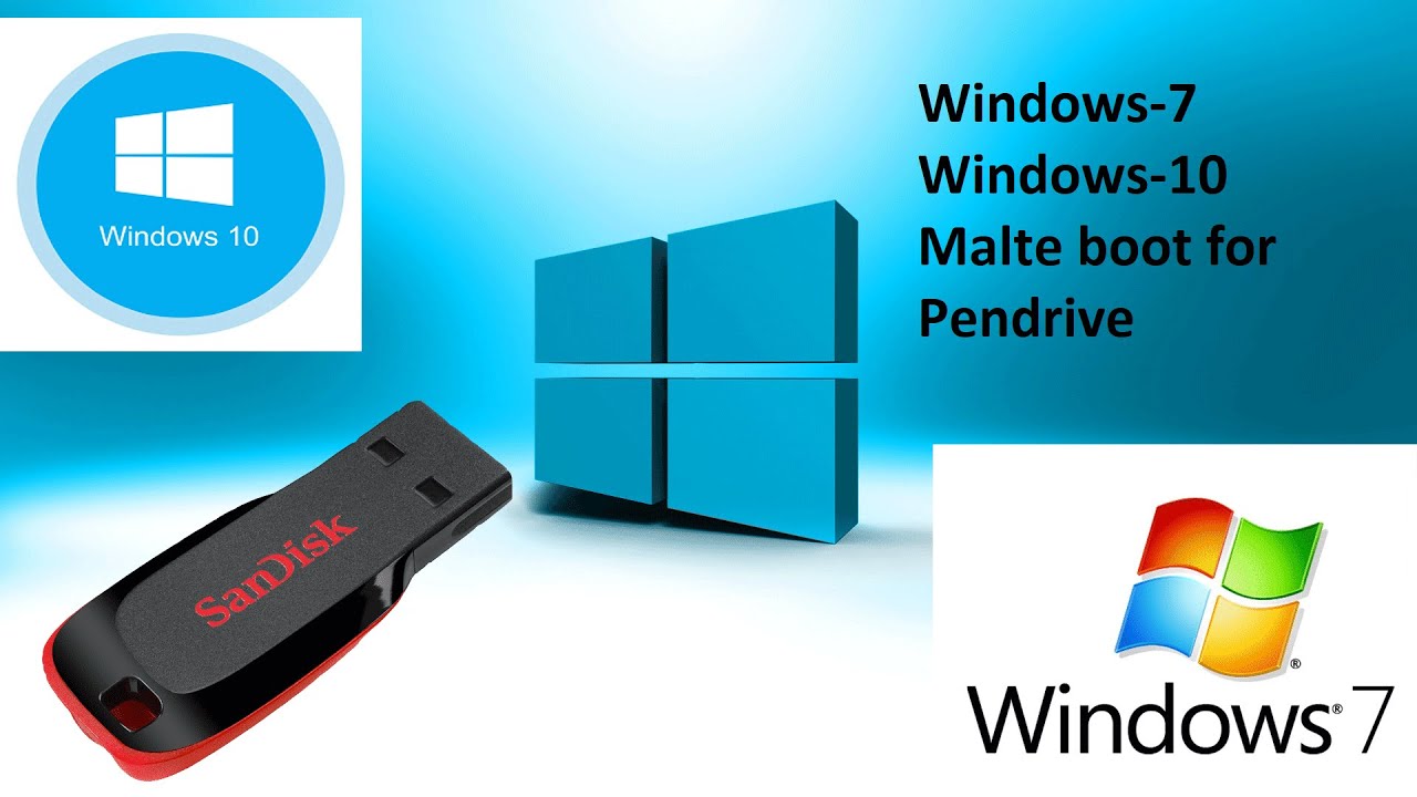 How to multi boot ios in pendrive - YouTube