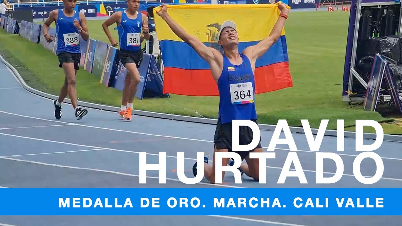David Hurtado gana la de oro para Ecuador en marcha 20km en los Juegos ...