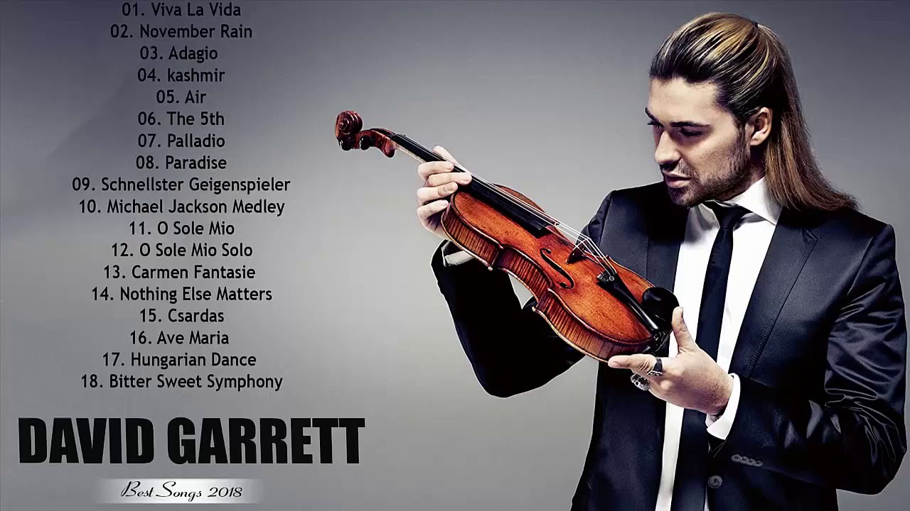 DAVID GARRETT BEST SONGS || DAVID GARRETT GREATEST HITS [FULL ALBUM ...