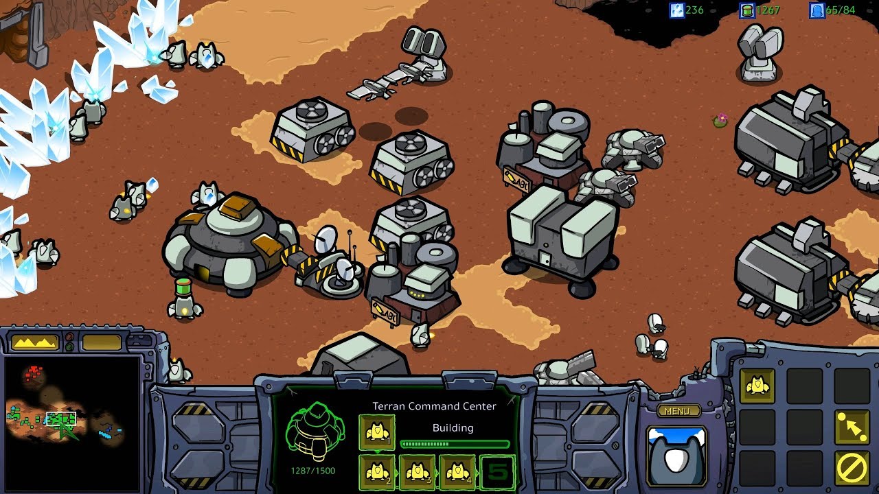 StarCraft: Cartooned (Carbot Remastered) BW Campaign Terran Mission 4 ...