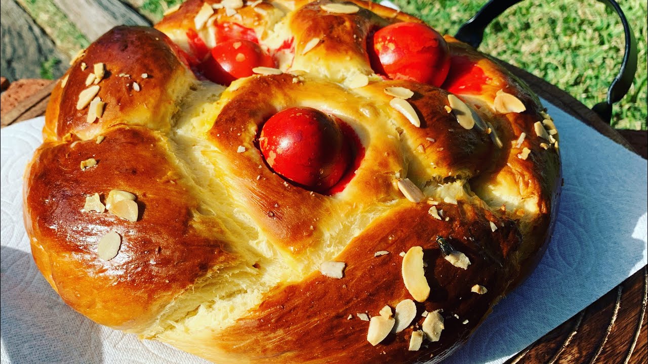 Uskrsnja Pletenica Pogaca Pinca Odlican recept | Easter Bread ...