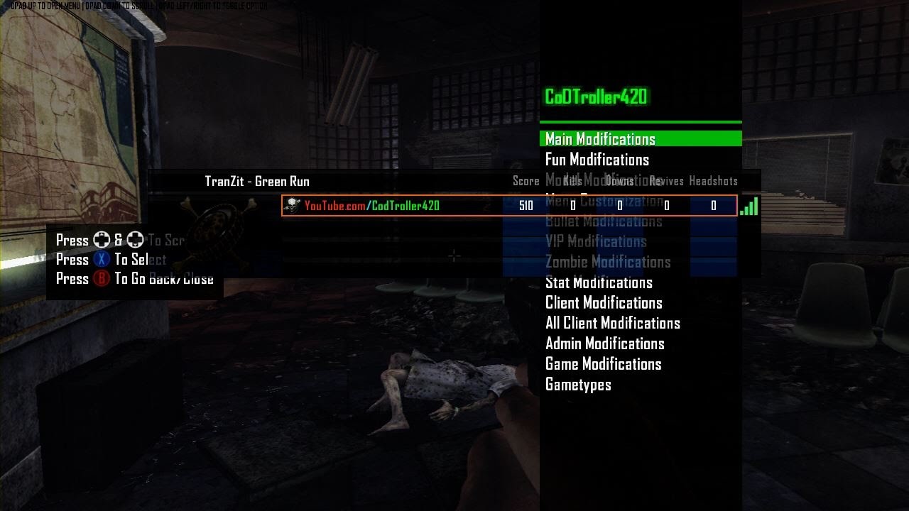 COD BO2 ZOMBIE MENU BADASS+ DL - YouTube