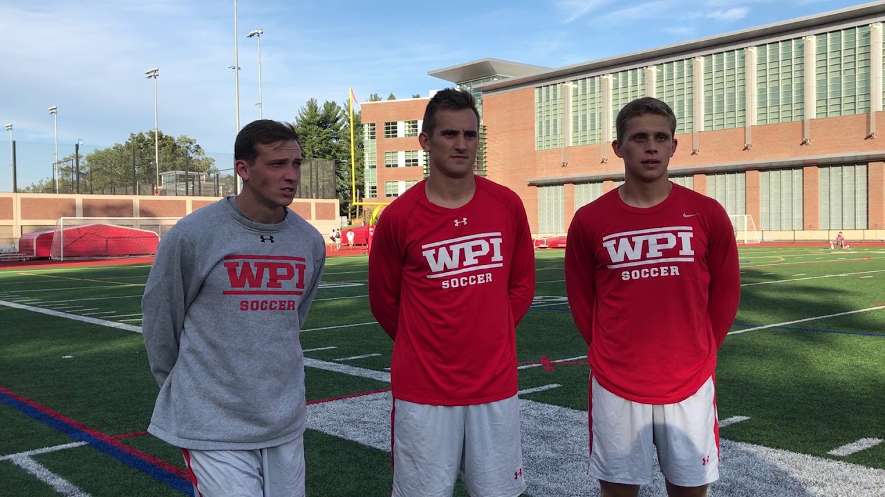 WPI Men's Soccer Post Game Interview - Brendan Nemes, Paul Beatty and ...