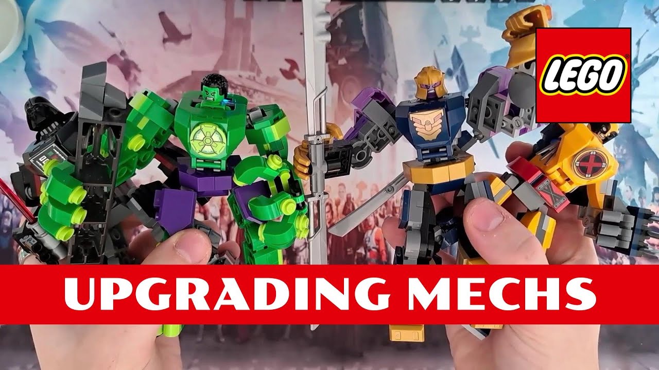 Star Wars & Marvel LEGO Mech Upgrades - YouTube