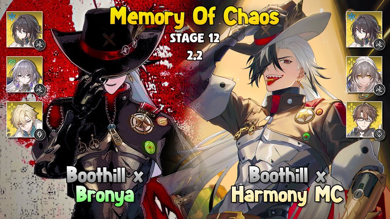 MOC 12 - E0S1 Boothill x Bronya vs Harmony MC - Honkai: Star Rail 2.2 ...