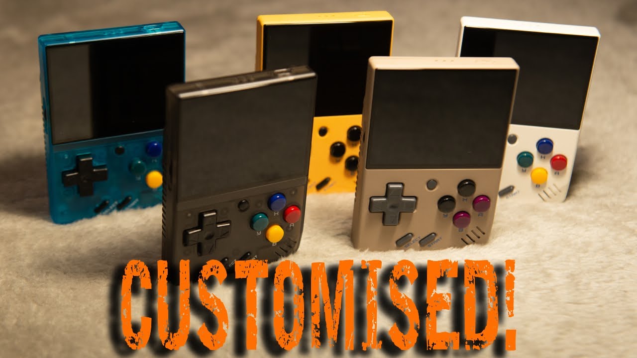 Miyoo Mini Retro Emulator Handhelds - All 5 Colours with special Onion ...