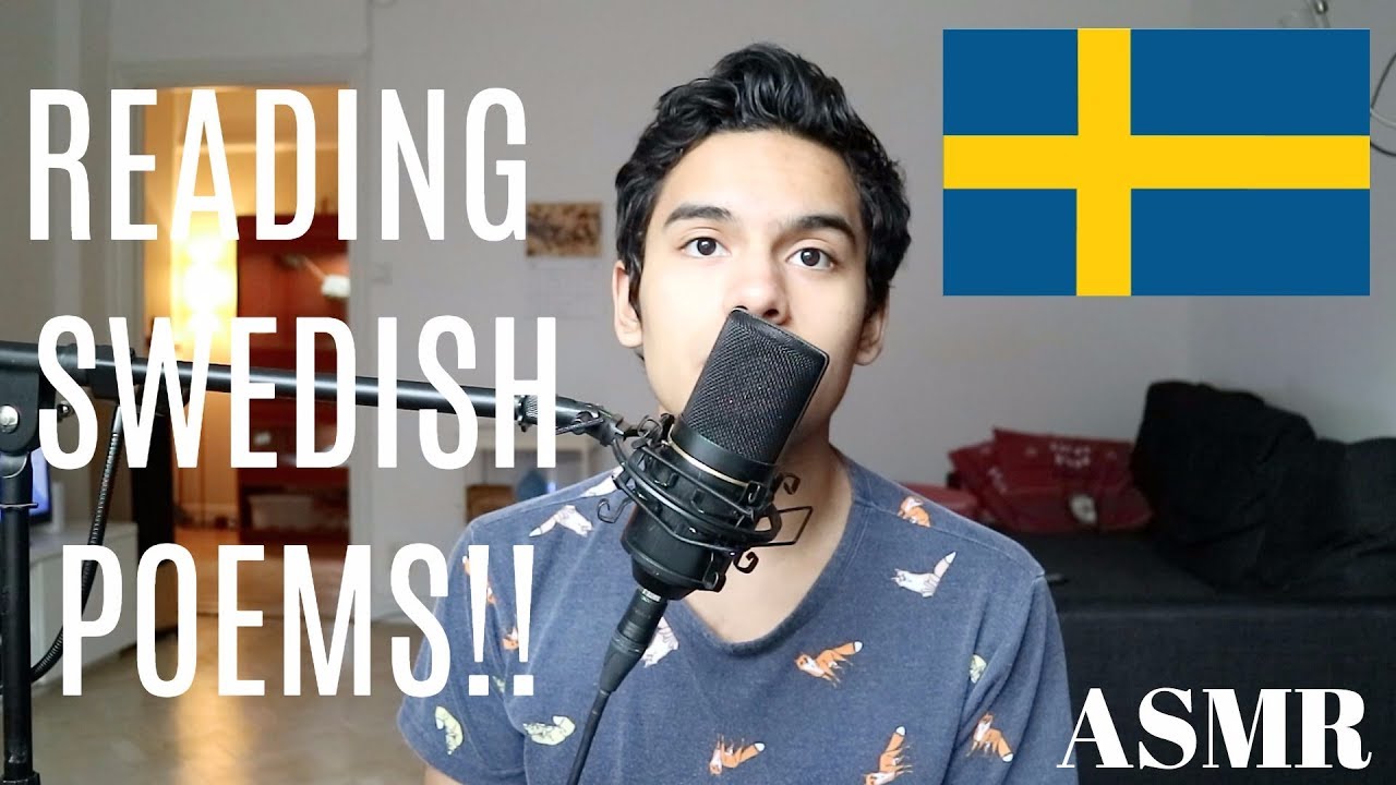 🙌 (ASMR) Reading SWEDISH Poems!! !🙌 - YouTube