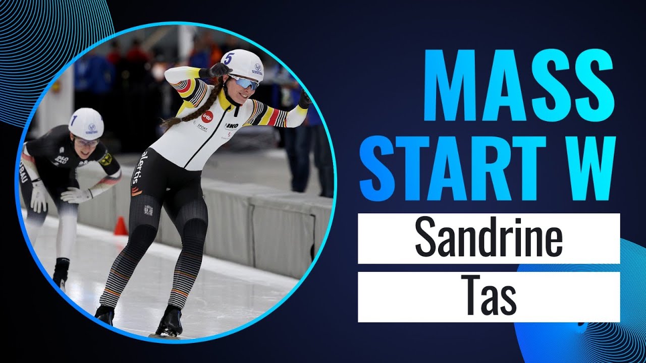 Sandrine TAS (BEL) | Winner | Mass Start Women | Quebec City 2024 | # ...