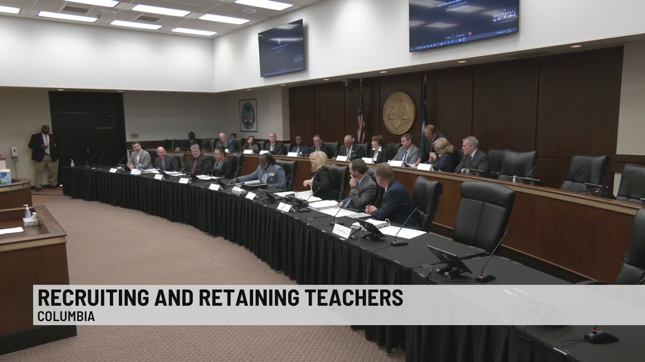 New SC teacher recruitment and retention task force meets for first ...