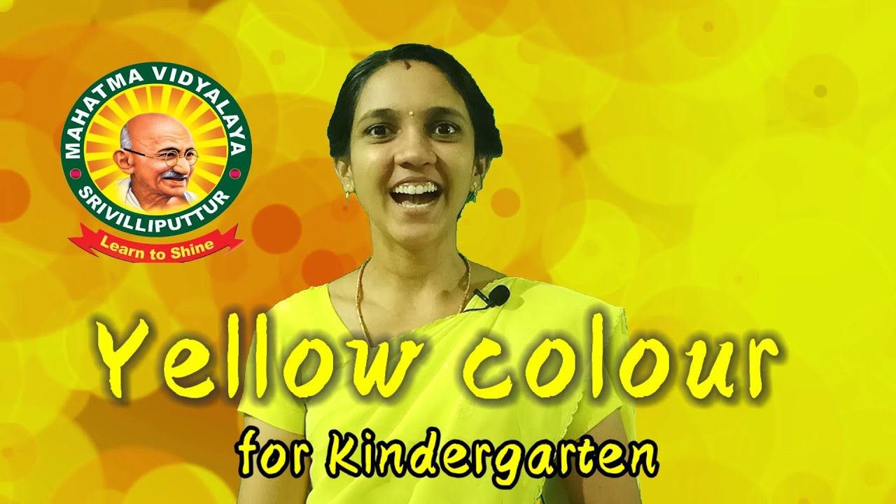 Yellow colour for Kids - YouTube