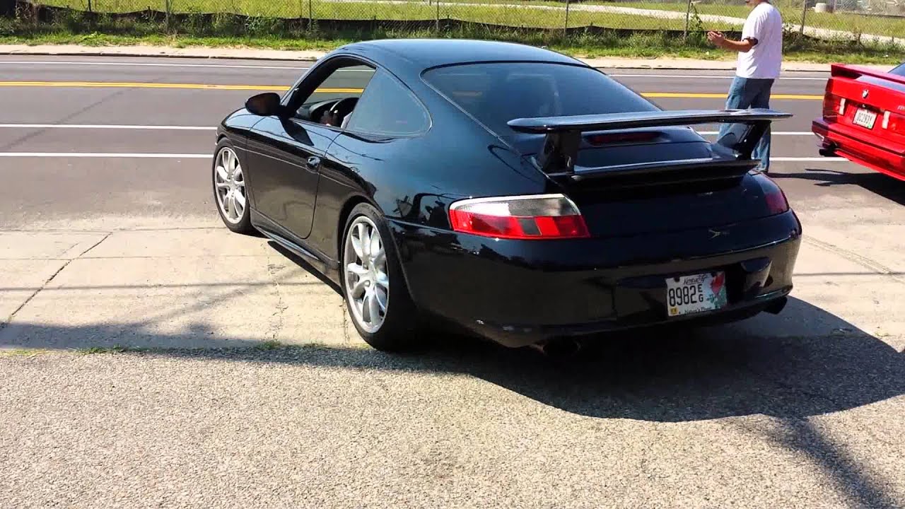 Porsche 911 GT3 straight piped cars and coffee - YouTube