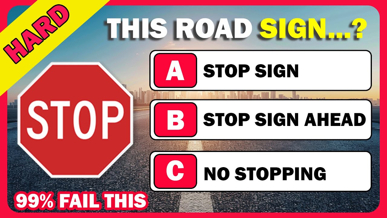Pass Your DMV Test 2025! Learn These Top 30 US Road Signs for Driving ...