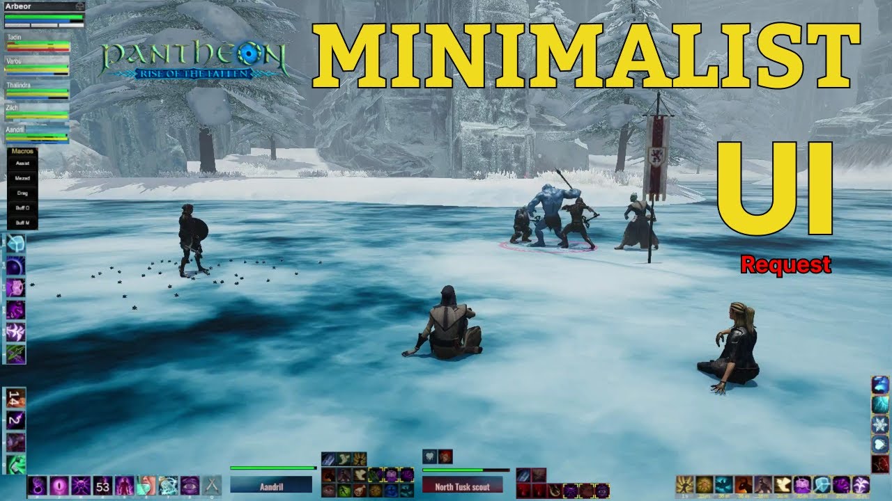 Can we get a new UI? / Pantheon Rise of the Fallen - YouTube