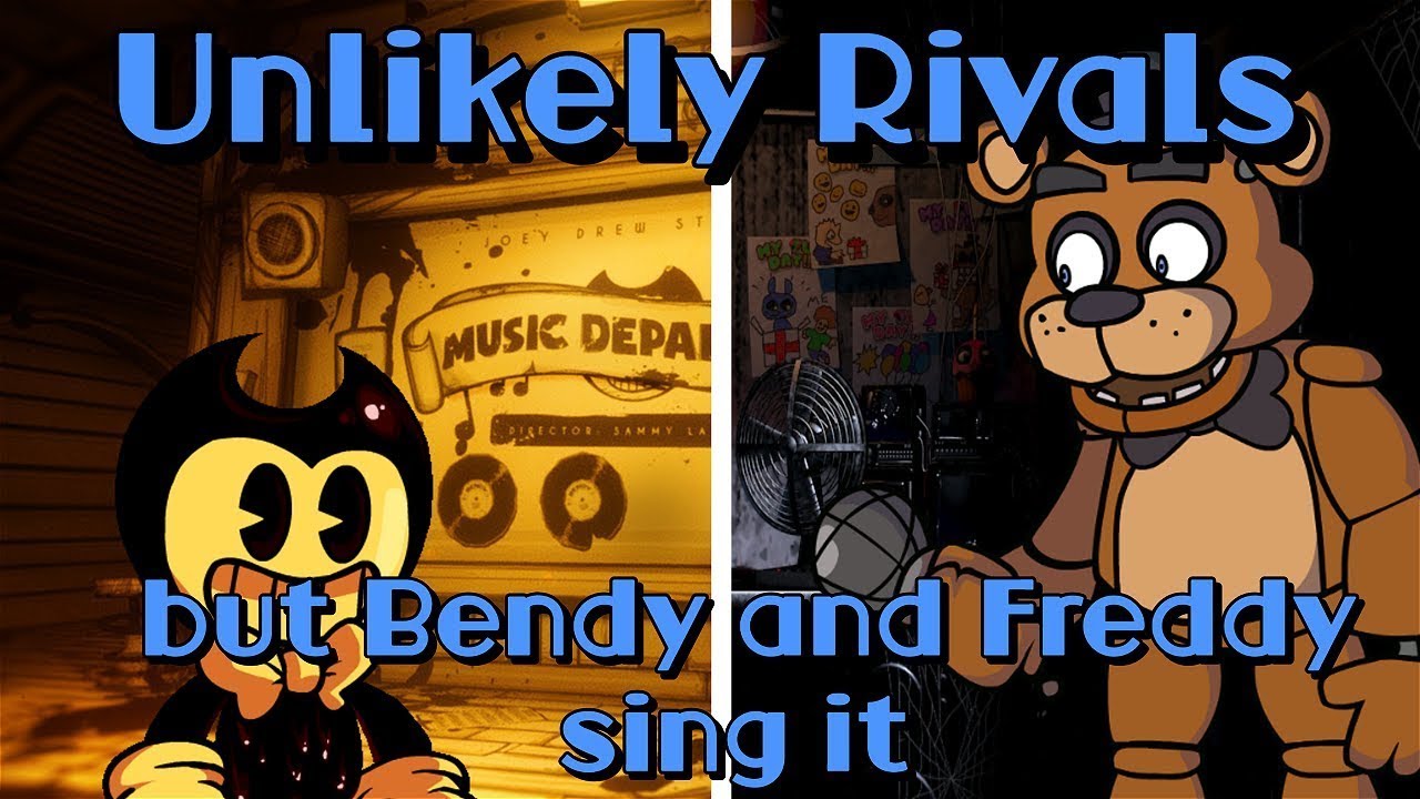 MASCOT HORROR RIVALS | Unlikely Rivals but Bendy and Freddy Fazbear ...