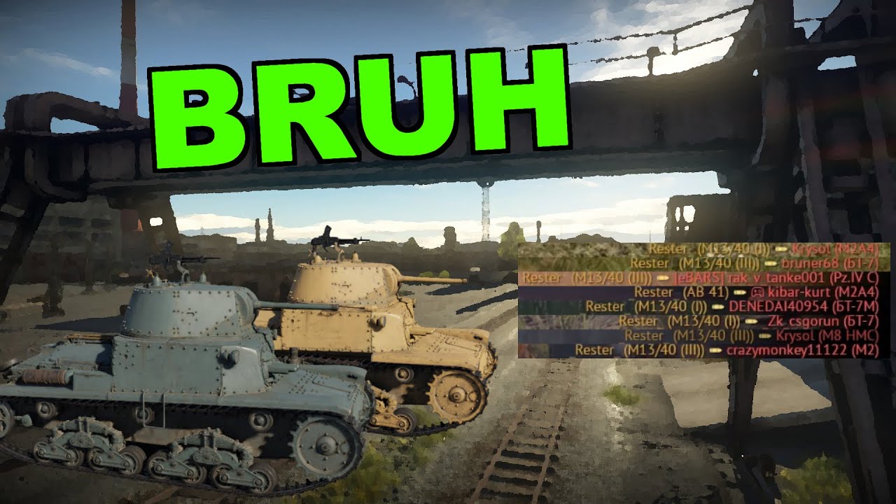 War Thunder - BRUH - YouTube