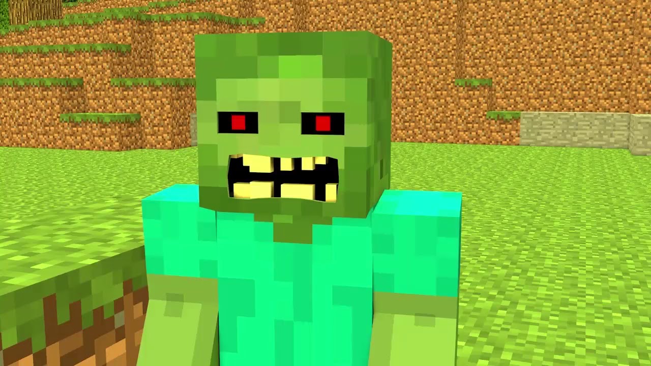 Top 10 Minecraft Zombie Life (Minecraft Animation) - YouTube