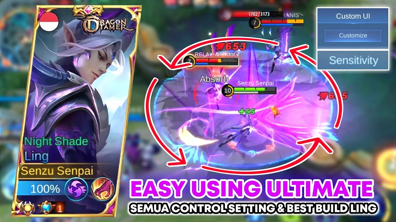 HOW TO USE LING WITH PERFECT ULTIMATE? These Are All The settings ...