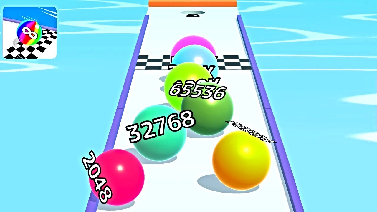 Ball Run Infinity Number ! All Levels Gameplay (1200-1206) android, ios ...