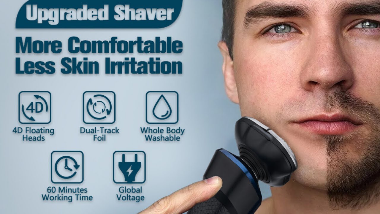 Best Electric Shavers for Men in 2020 | Portable Face Shaver Cordless ...