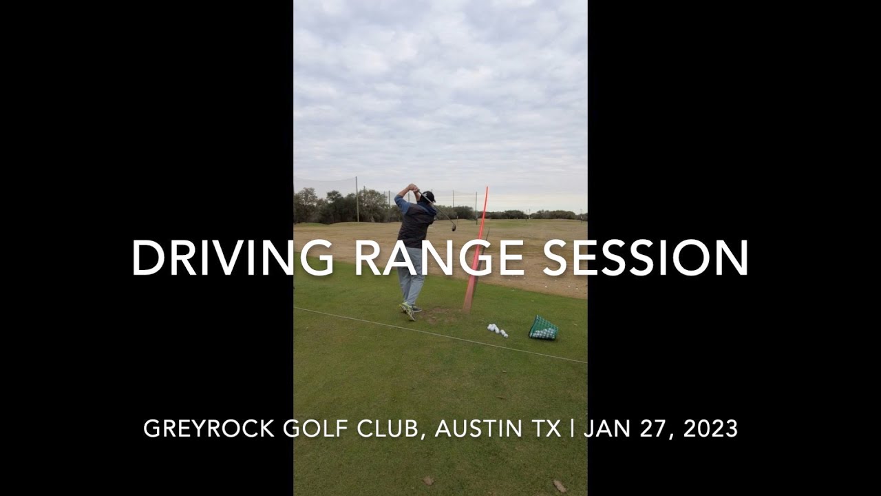My Driving Range Practice - YouTube