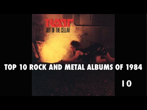 TOP 10 ROCK AND METAL ALBUMS OF 1984 - YouTube